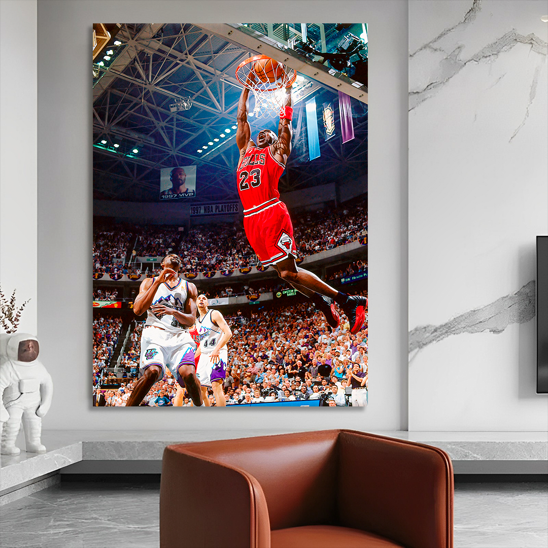 Quadro Decorativo Michael Jordan