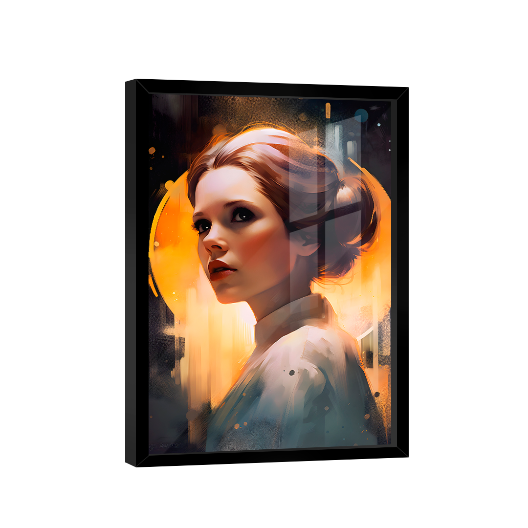Quadro Decorativo Leia Organa