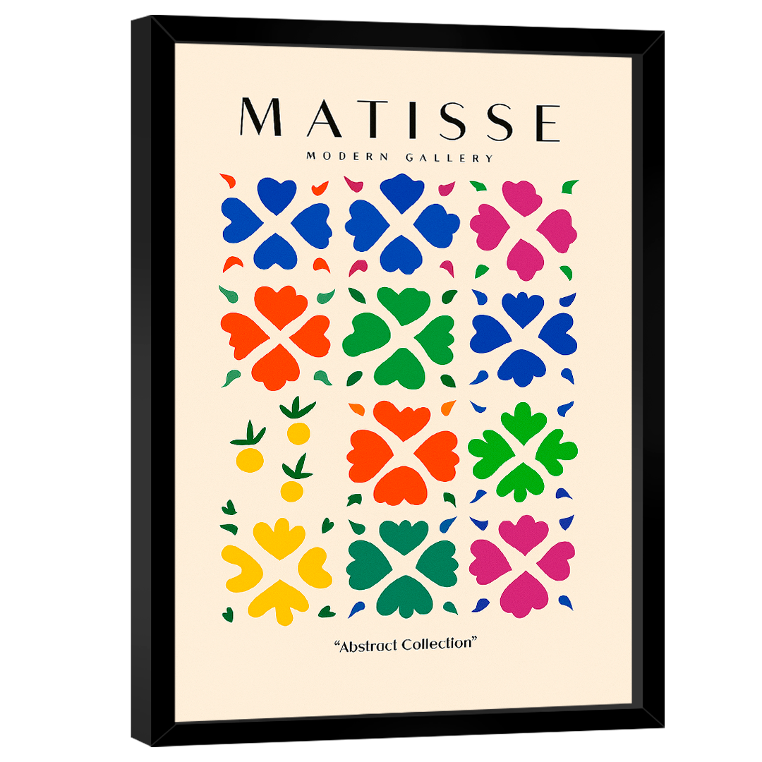 Quadro Decorativo Matisse Abstract Collection